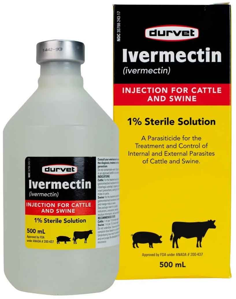 Ivermectin Durvet 50ml – Cajun Lights